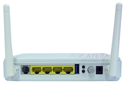 Modem ADSL2+ c/ roteador wireless D-link DSL-2750B N300 - Atera Informática