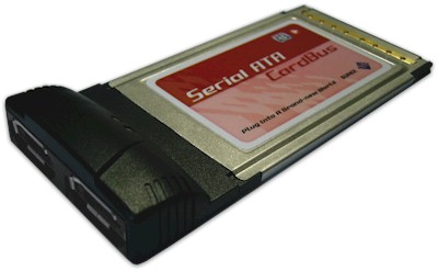 CardBus 32 bits com 2 interfaces SATA-I Sunix CBSA201 - Atera Informática
